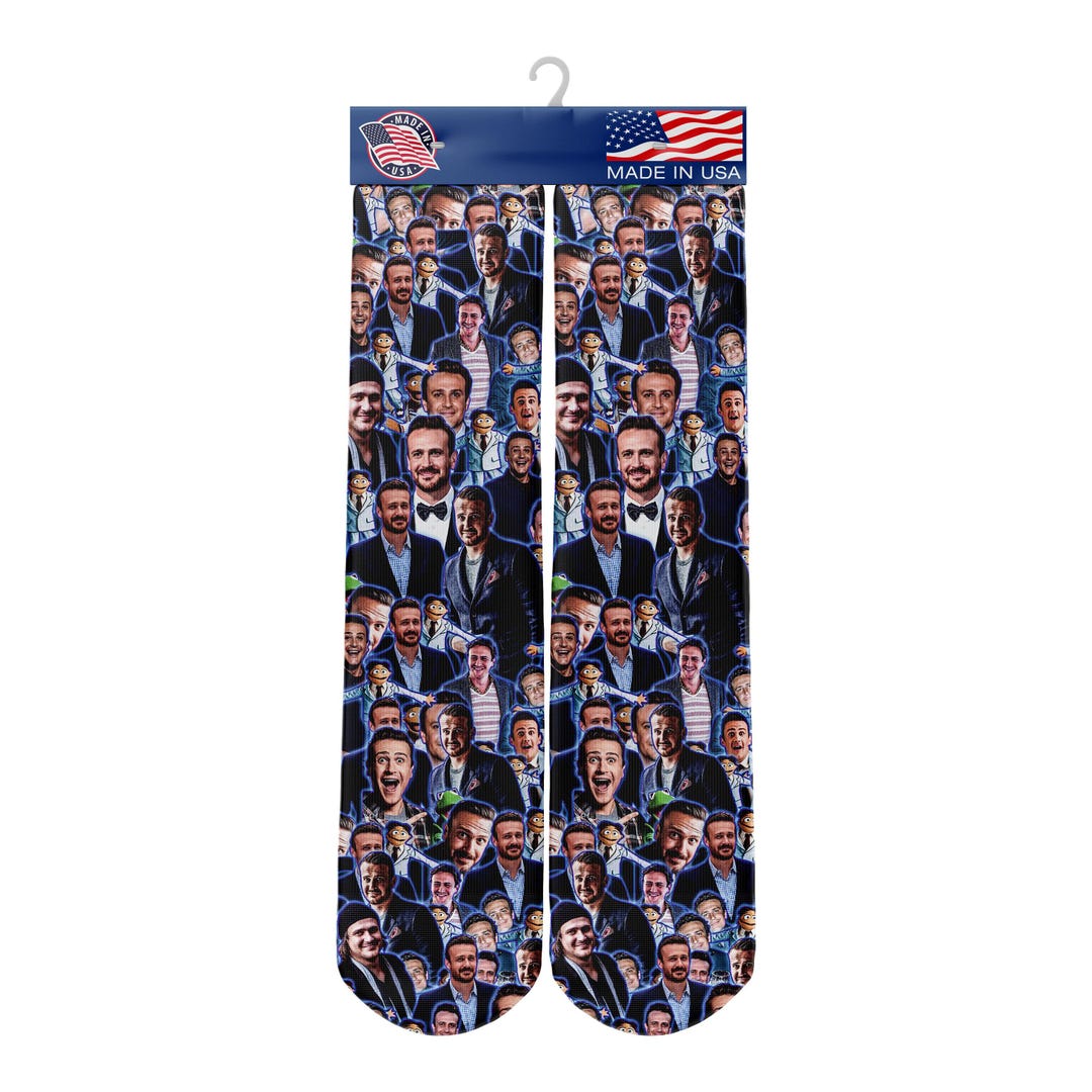 Jason Segel Socks - Etsy