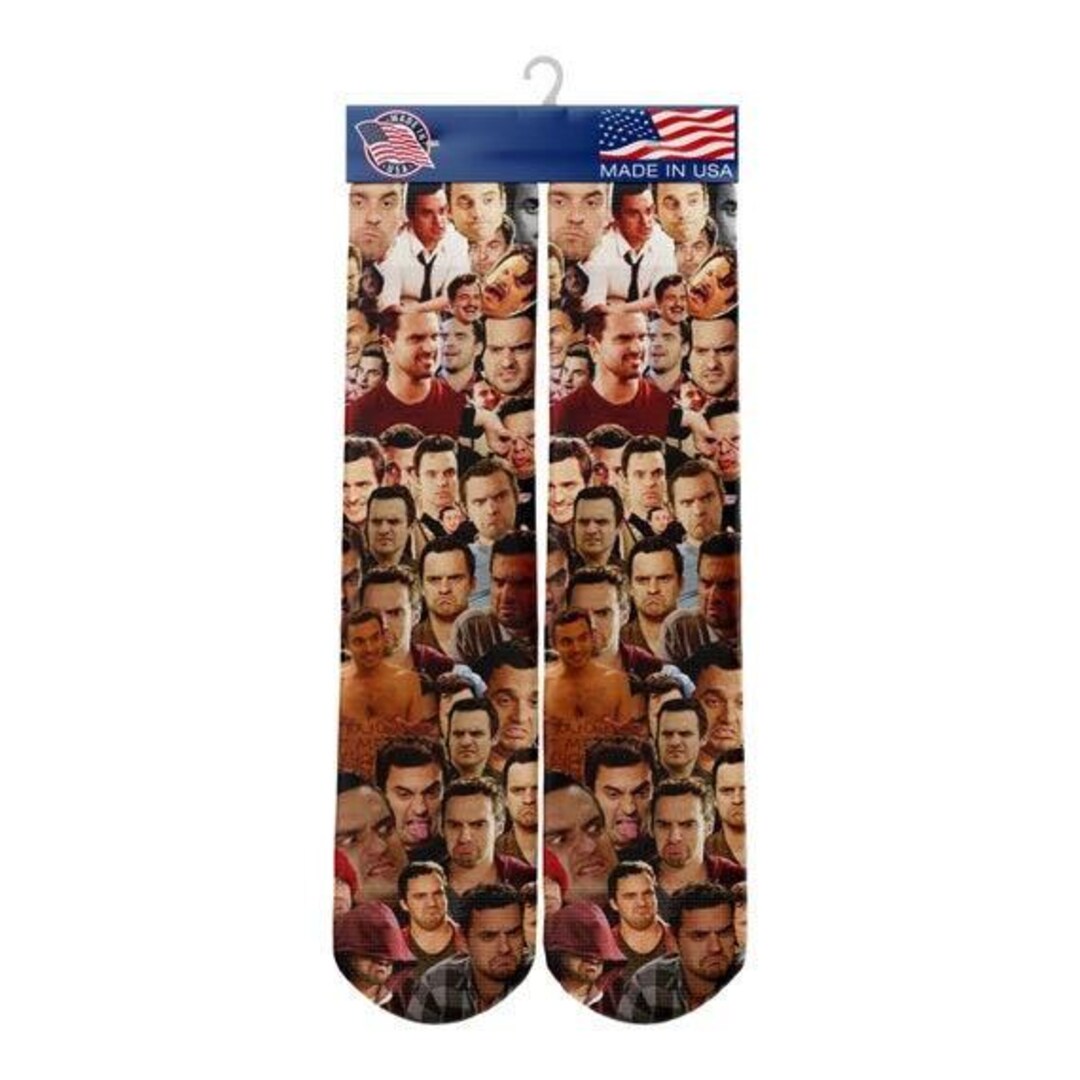 Nick Miller Socks Jake Johnson Socks New Girls Socks - Etsy