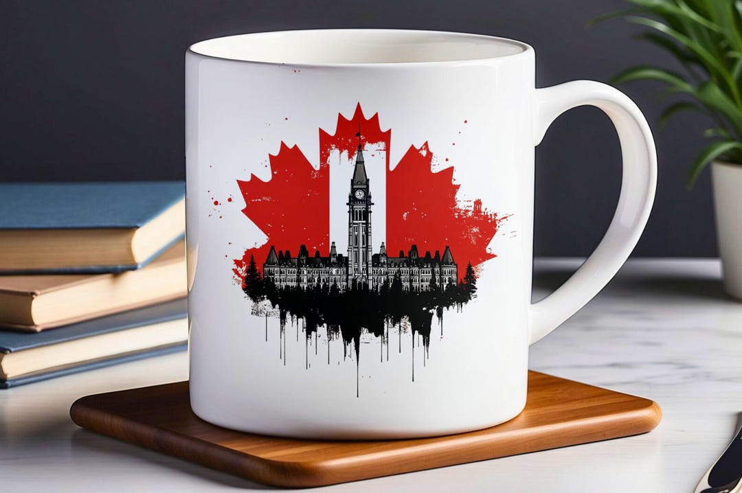 Canadian Mug - Maple Leaf Coffee Cup, Canada Lover Gift, Patriotic Tea ...