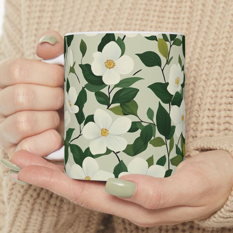 Botanical Mug - Etsy