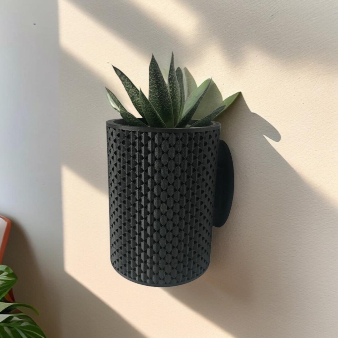 Wall Planter ; Hopper Planter , Flower Pot , Pot : Home , Garden ...