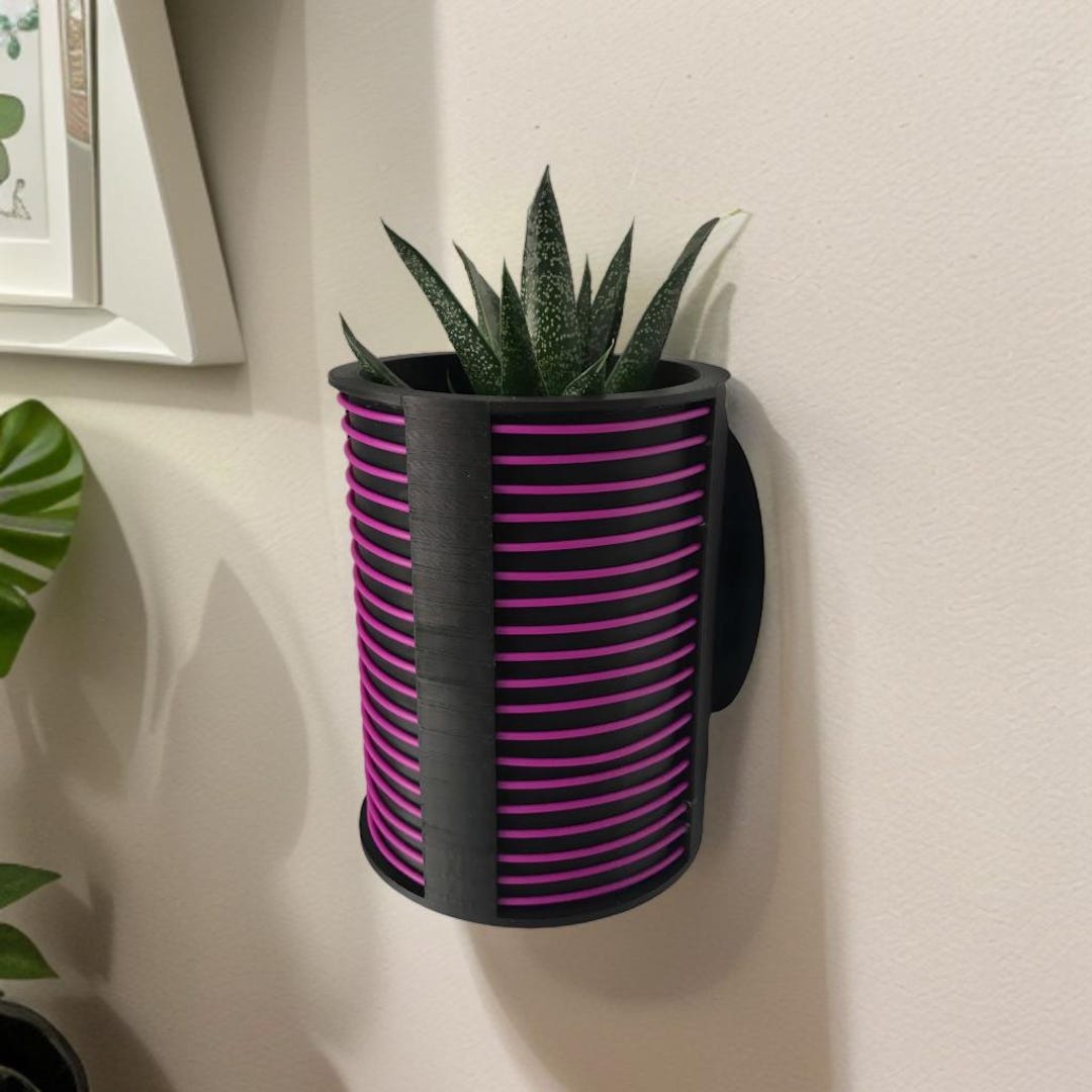 Wall Planter ; Hopper Planter , Flower Pot , Pot : Home , Garden ...