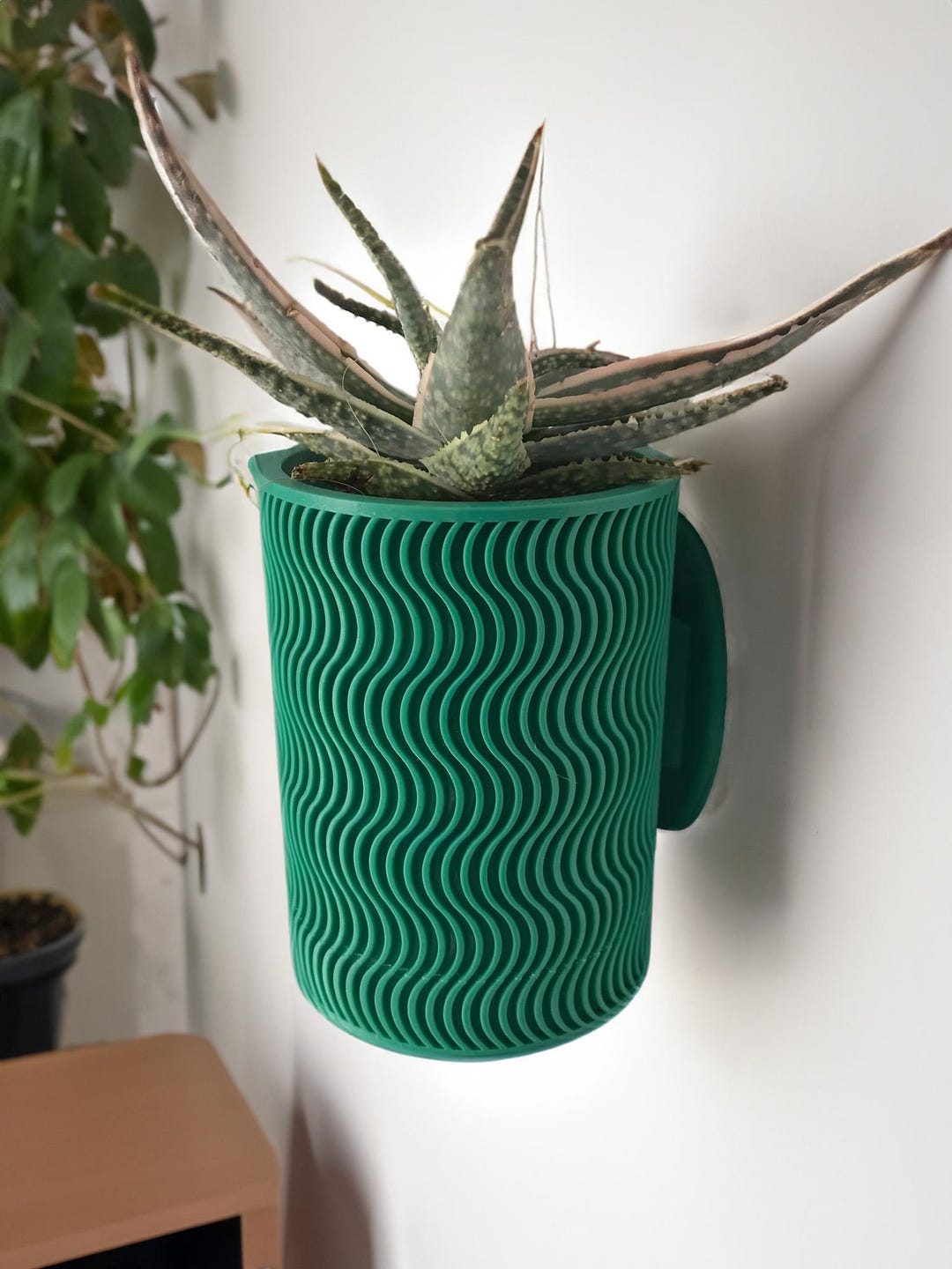 Wall Planter ; Hopper Planter , Flower Pot , Pot : Home , Garden ...