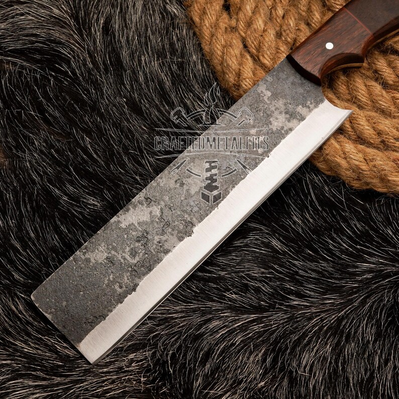 BIG BUSHCRAFT HATCHET Machete, Hatchet Knife Big Knife Butcher Knife ...