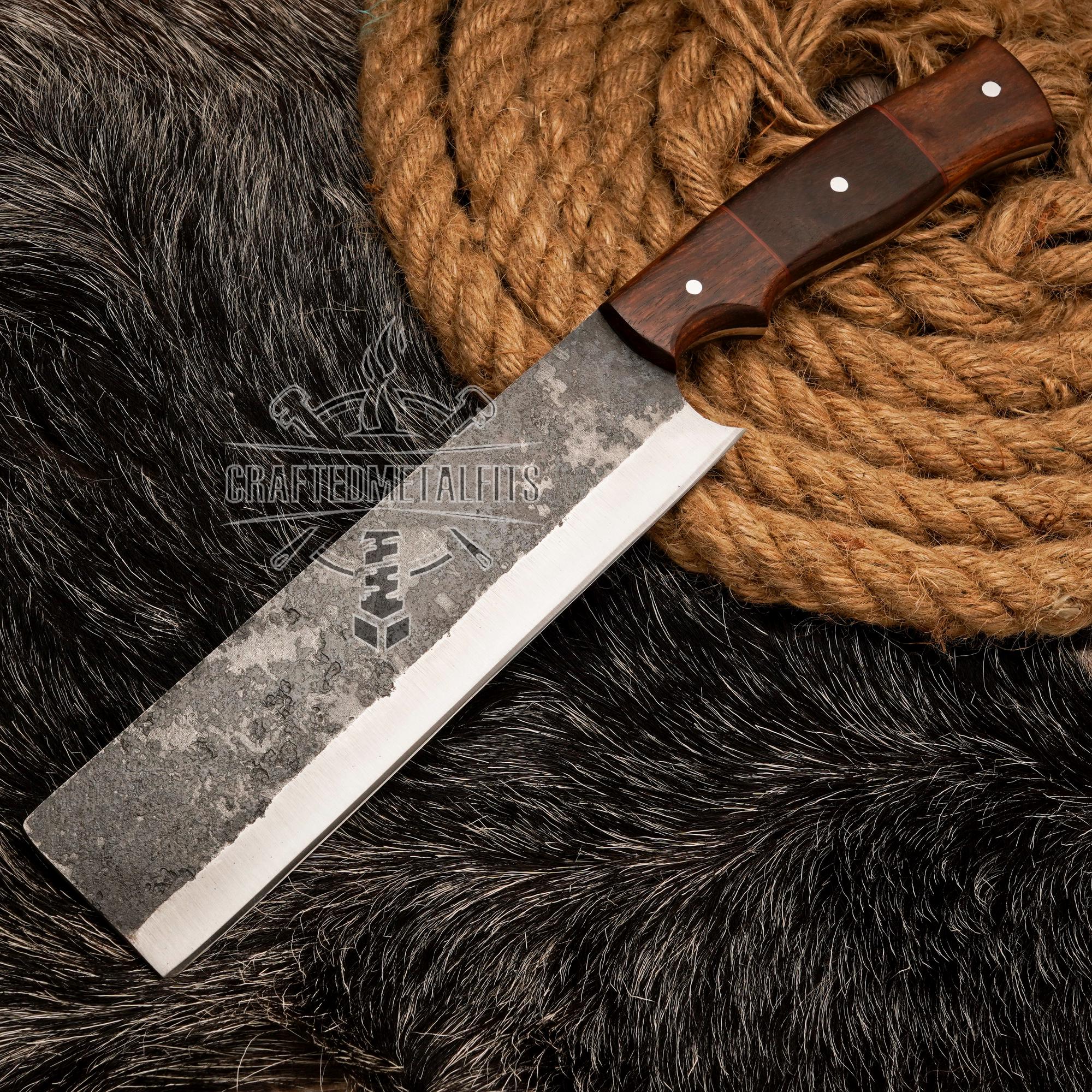 BIG BUSHCRAFT HATCHET Machete, Hatchet Knife Big Knife Butcher Knife ...