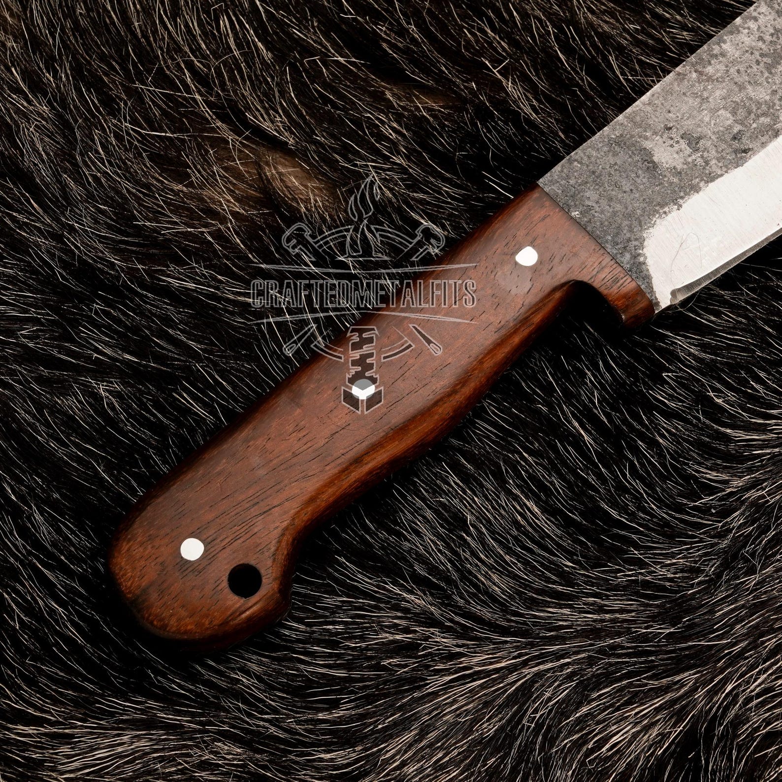 16" Custom Handmade Carbon Steel MACHETE, HATCHET KNIFE Personalized ...