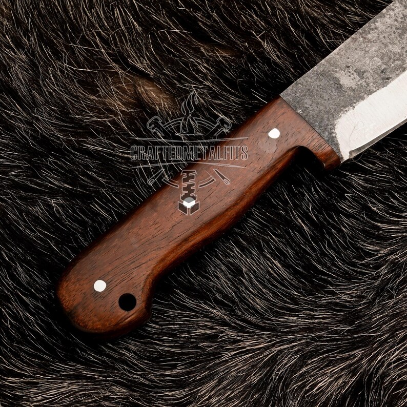 16" Custom Handmade Carbon Steel MACHETE, HATCHET KNIFE Personalized ...
