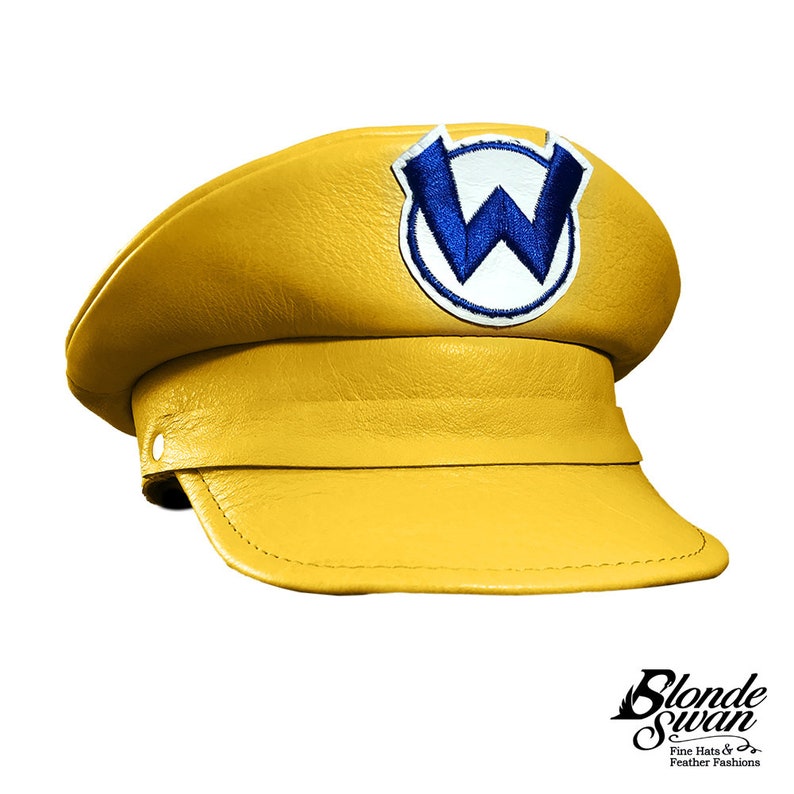 Wario Inspired Plumber Cap - Etsy