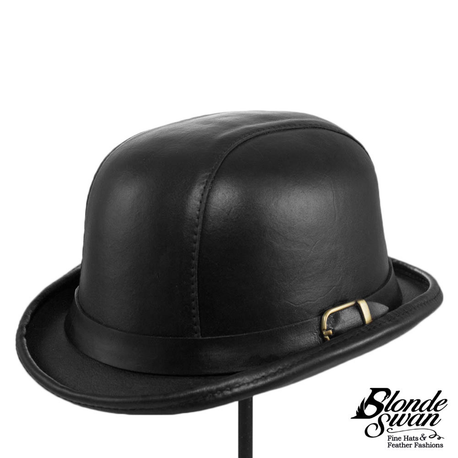 Leather Bowler - Etsy