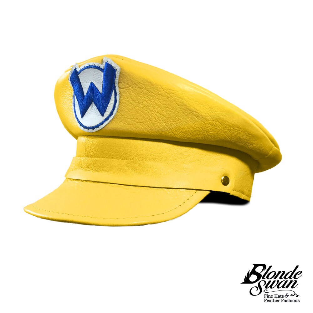 Wario Inspired Plumber Cap - Etsy