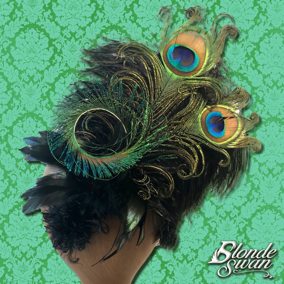 Feather Hat Clip (multiple Color Options) - Etsy