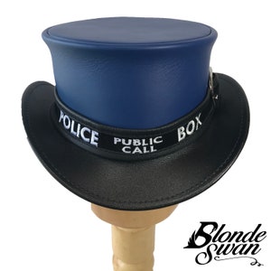 Police Box Top Hat - Etsy