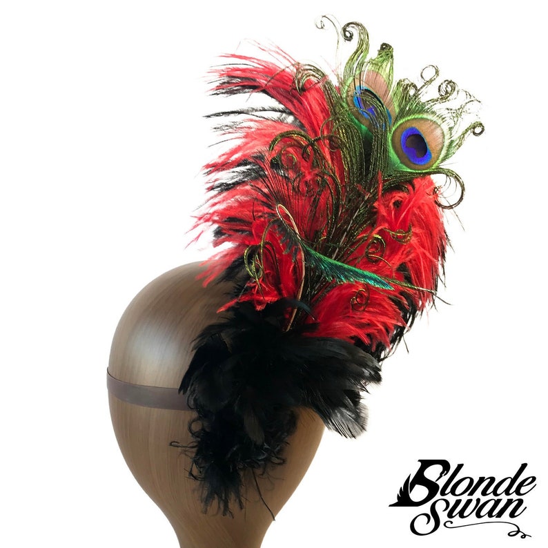 Feather Hat Clip (multiple Color Options) - Etsy