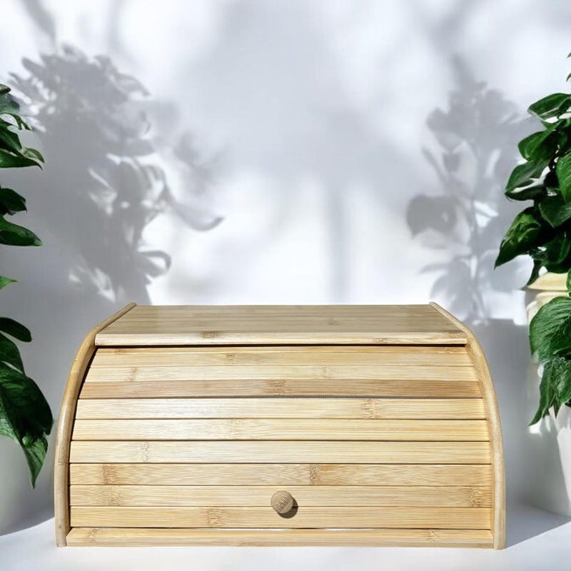 Wooden Bread Box - Etsy