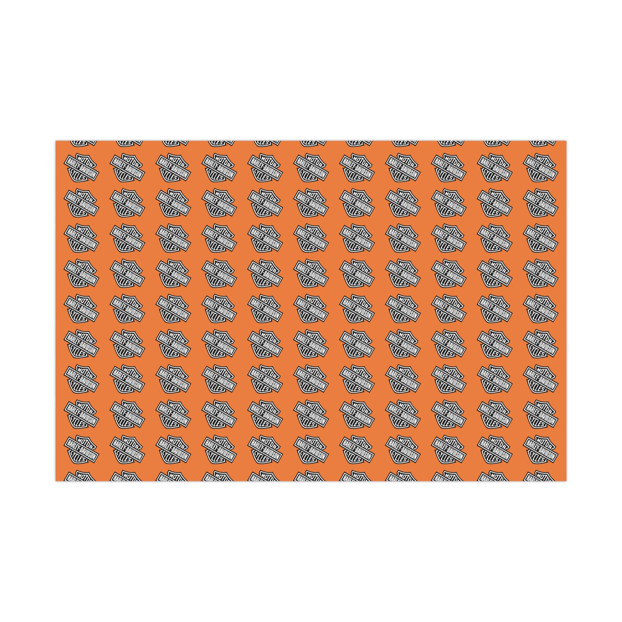 Harley Davidson Wrapping Paper - Etsy