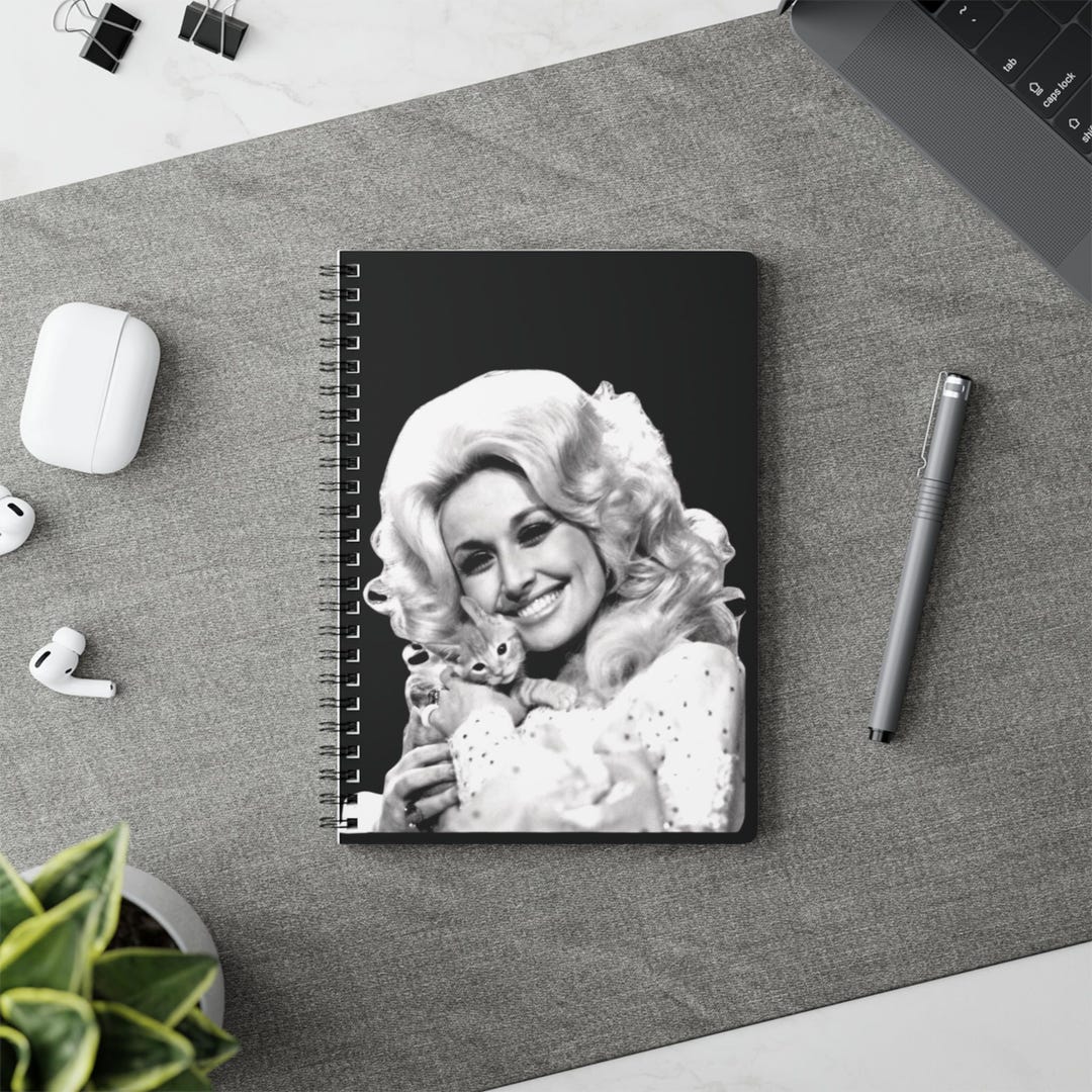Dolly Parton Wirebound Softcover Notebook, A5 - Etsy