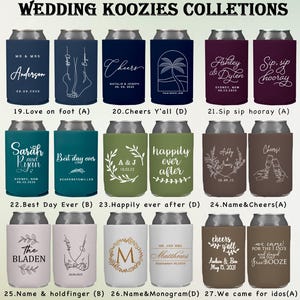 To Have and to Hold Custom Wedding Can Cooler | Personalized Wedding ...