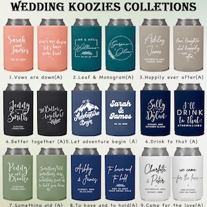 To Have and to Hold | Custom Wedding Can Cooler | Personalized Wedding ...