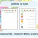 Fruit of the Spirit & Armor of God Worksheets: Christian Homeschool ...
