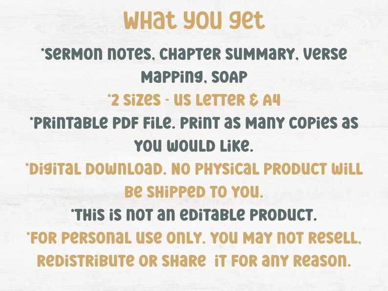 Bible Study Printable Template, SOAP Bible Study, Bible Chapter Summary ...