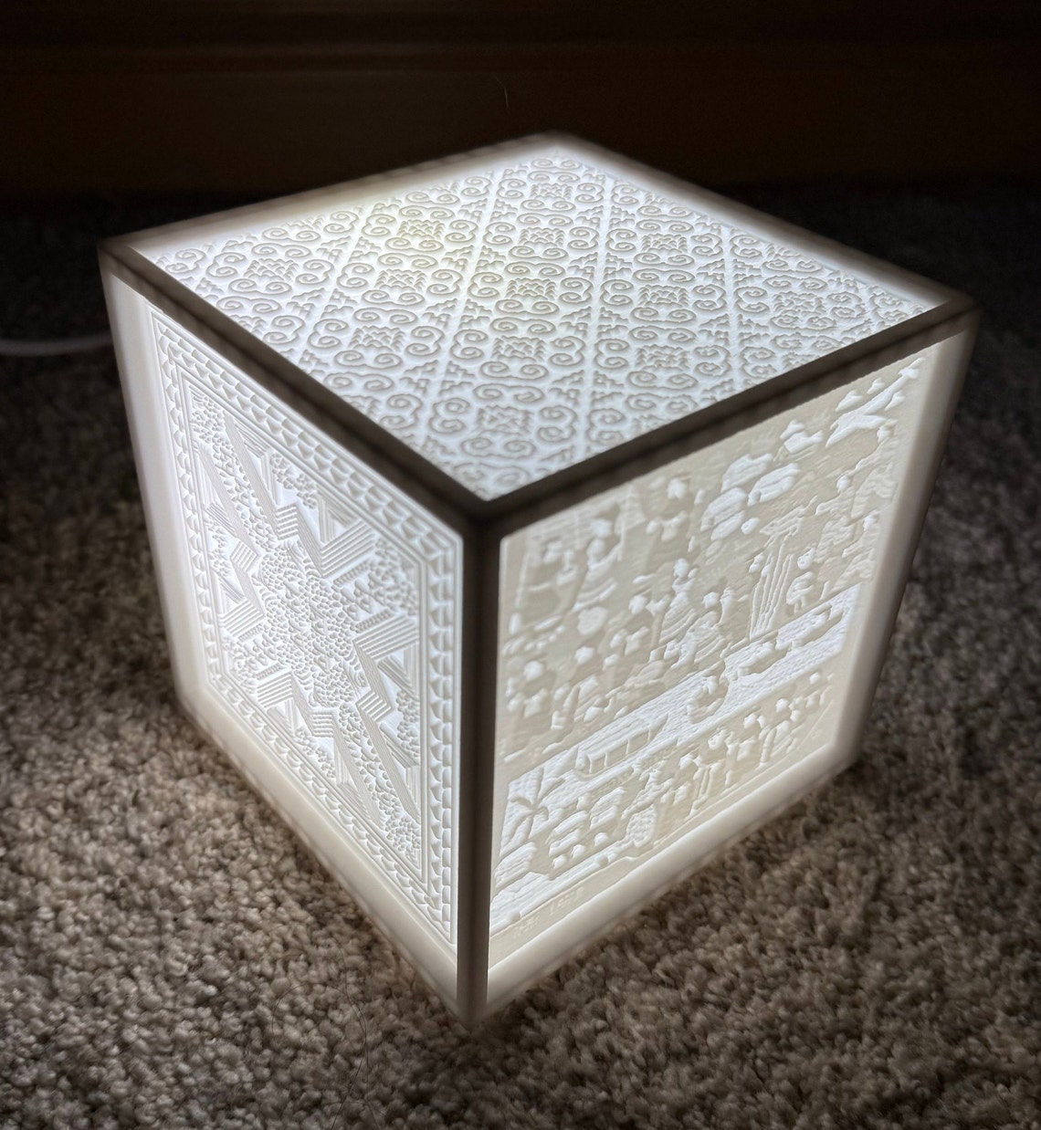 Made-to-order 3D Printed Lithophane Box - Etsy