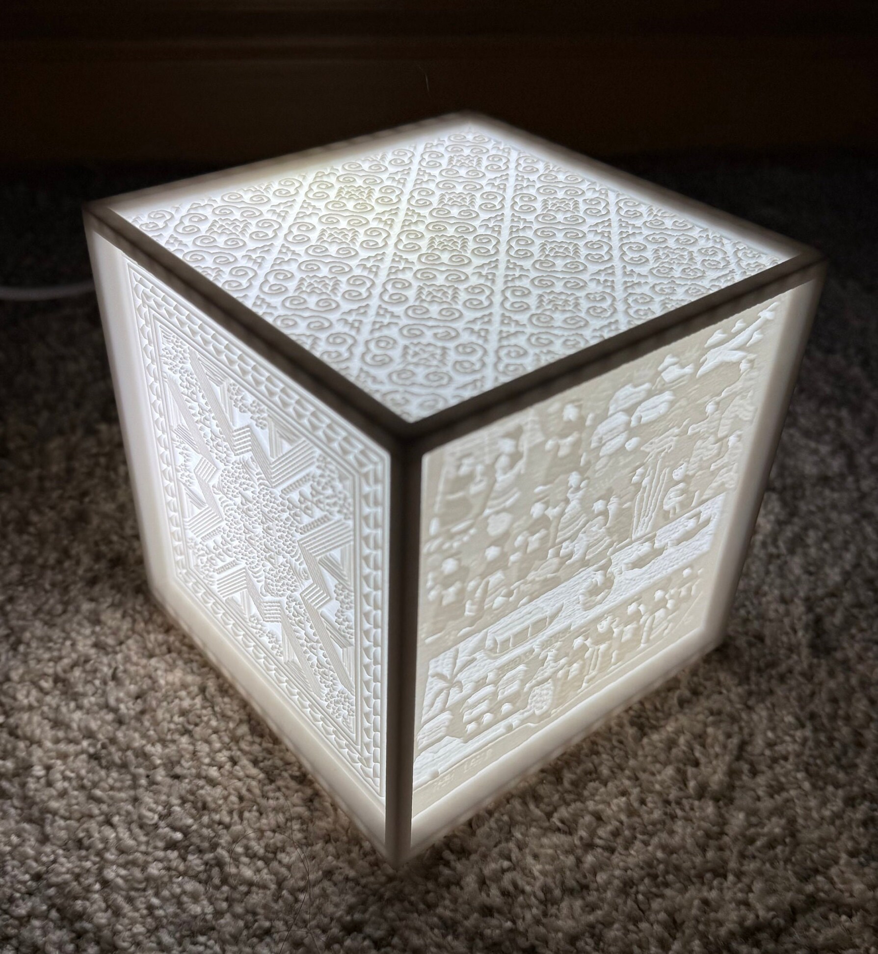 Made-to-order 3D Printed Lithophane Box - Etsy