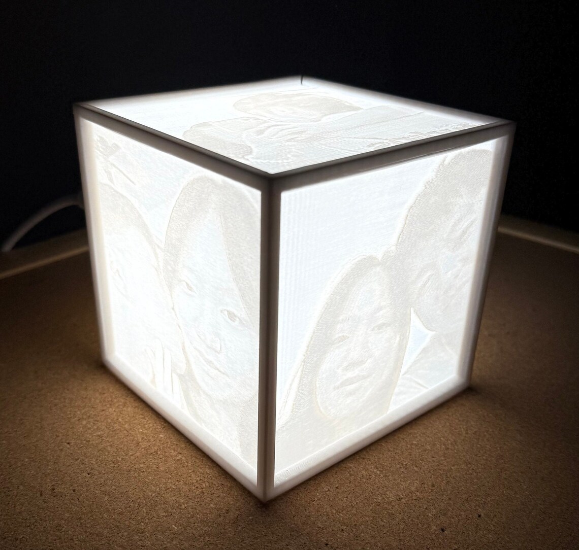 Made-to-order 3D Printed Lithophane Box - Etsy
