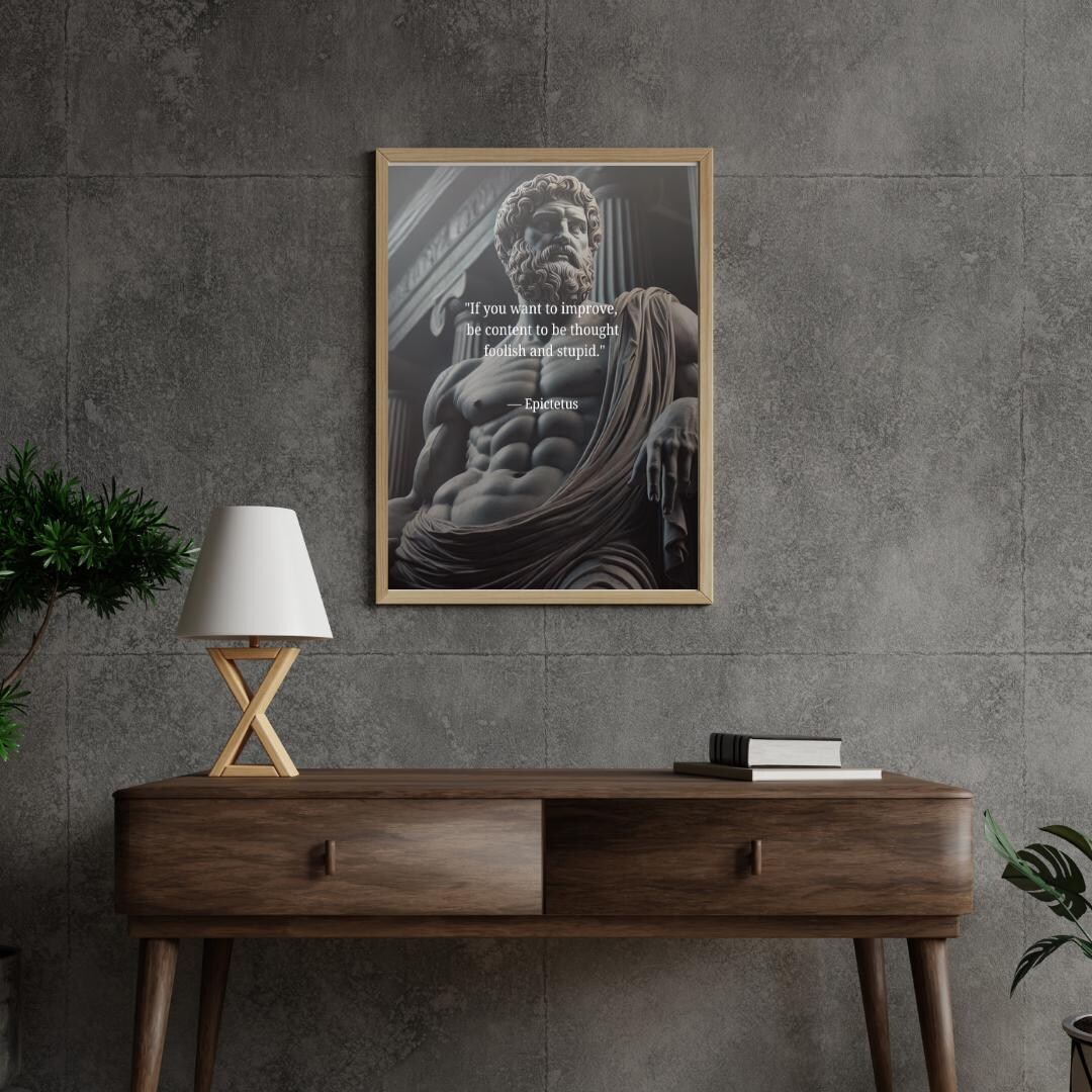 Epictetus Stoic Quote Art – Classical Roman Print (digital Download) - Etsy