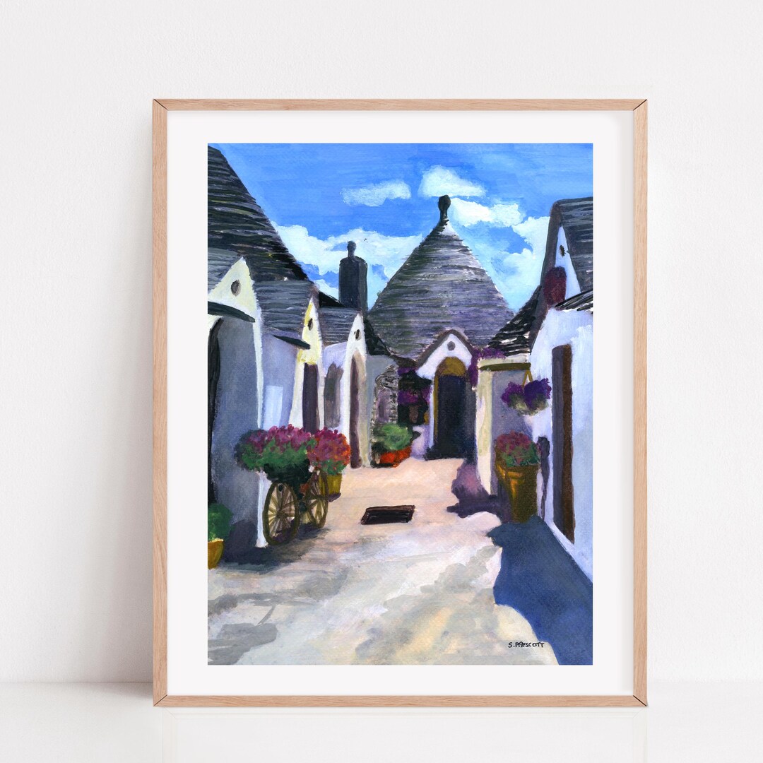 Fine Art Posters, Italy Travel Poster, Italian Wall Art Print ...
