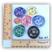Ceramic Clay Beads Large Clay Beads Black Clay Beads Red - Etsy