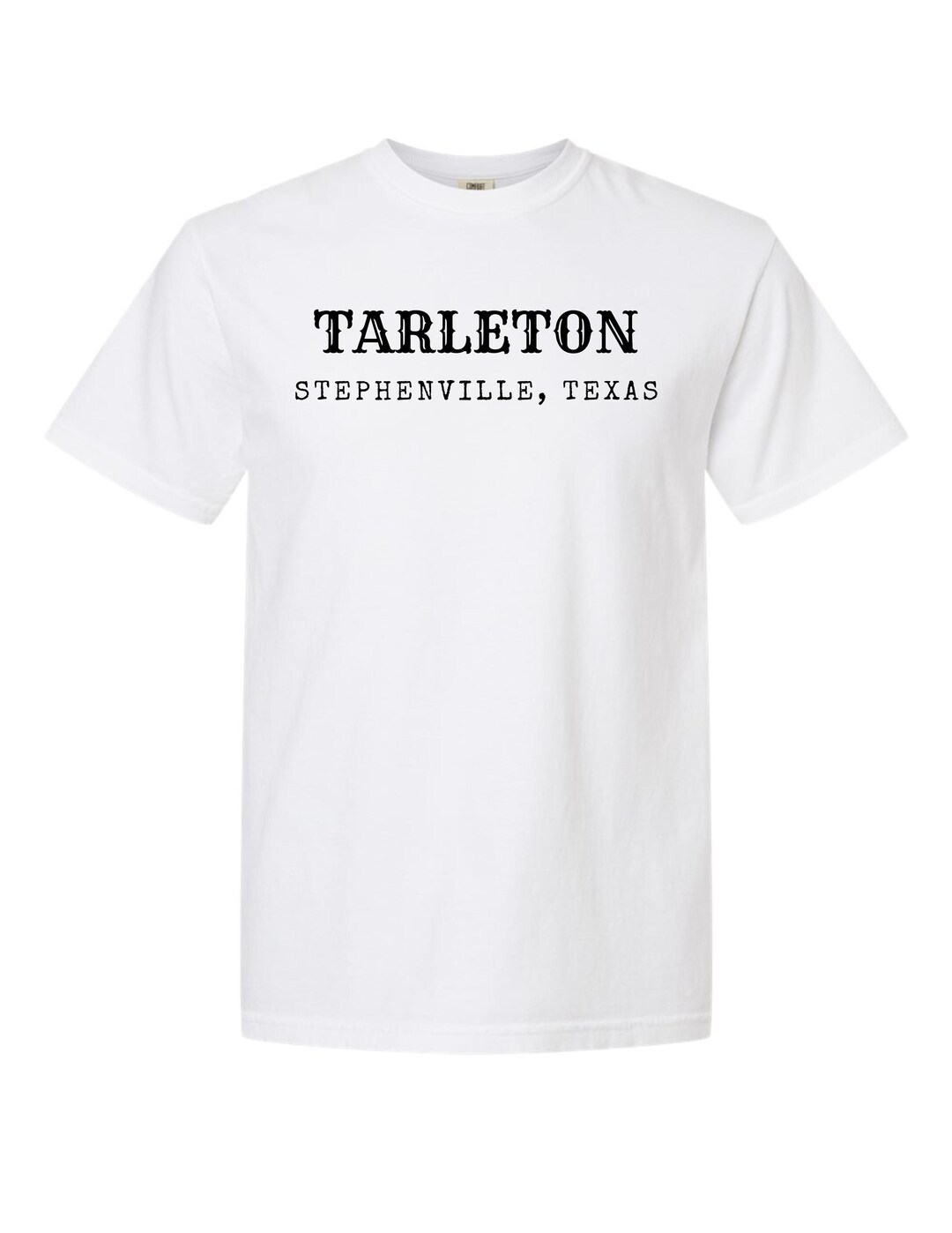 Tarleton University Country Comfort Colors Tshirt - Etsy