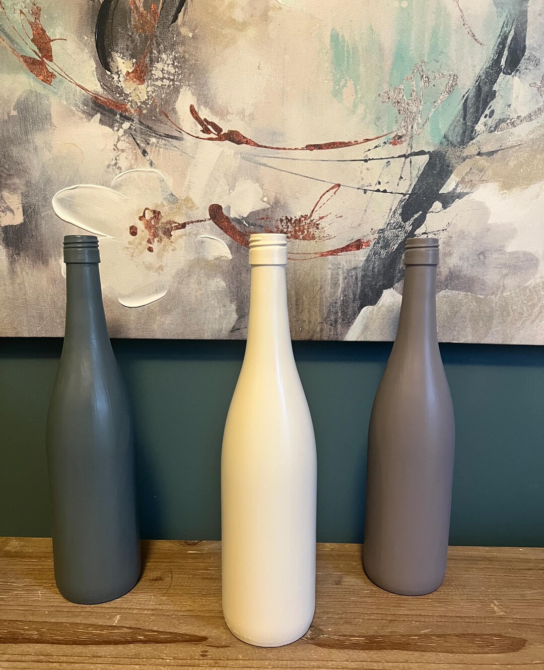 Hand Painted Wine Bottles Made to Order - Etsy