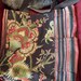Large 2 Fabric Tote Bag, Button Made in NYS, Leather Closure, 1 Outside ...