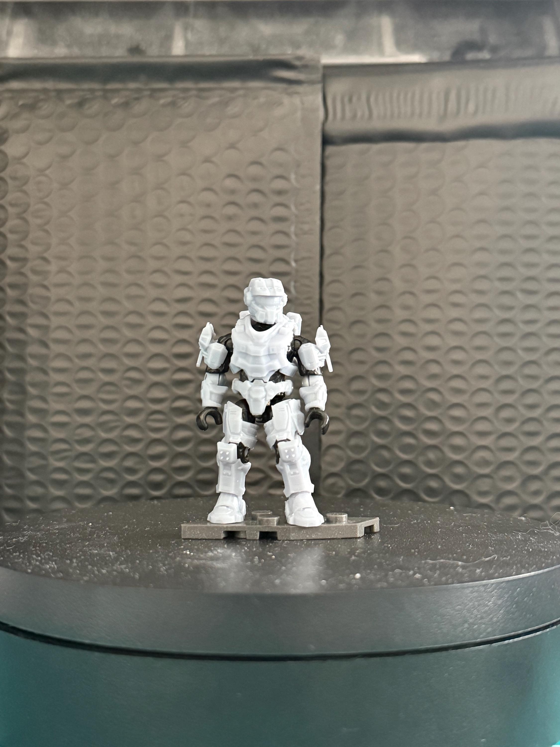 Halo Mega Construx/bloks Full Mk Vii Blue Team Kits - Etsy