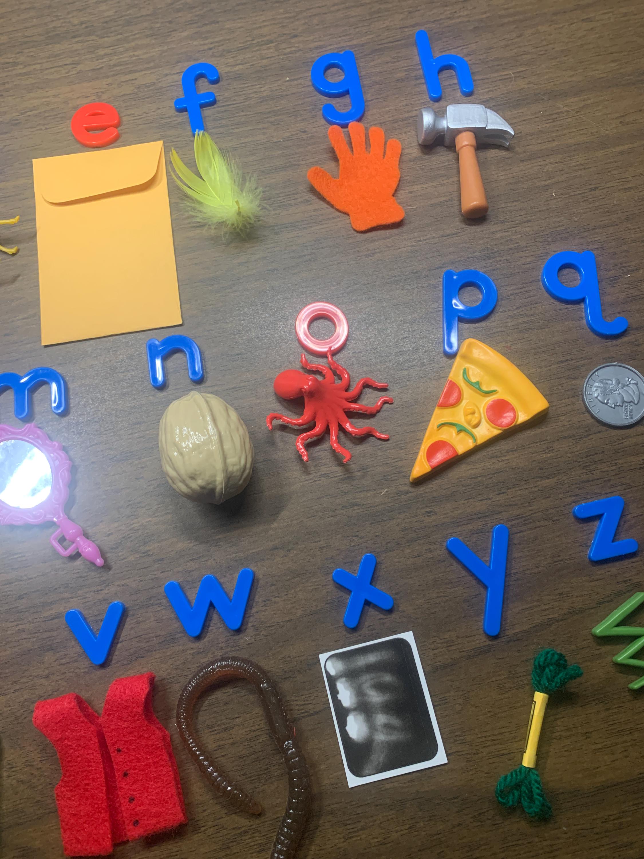 Montessori Objects Beginning Letter Sounds Reading Language Phonics ...