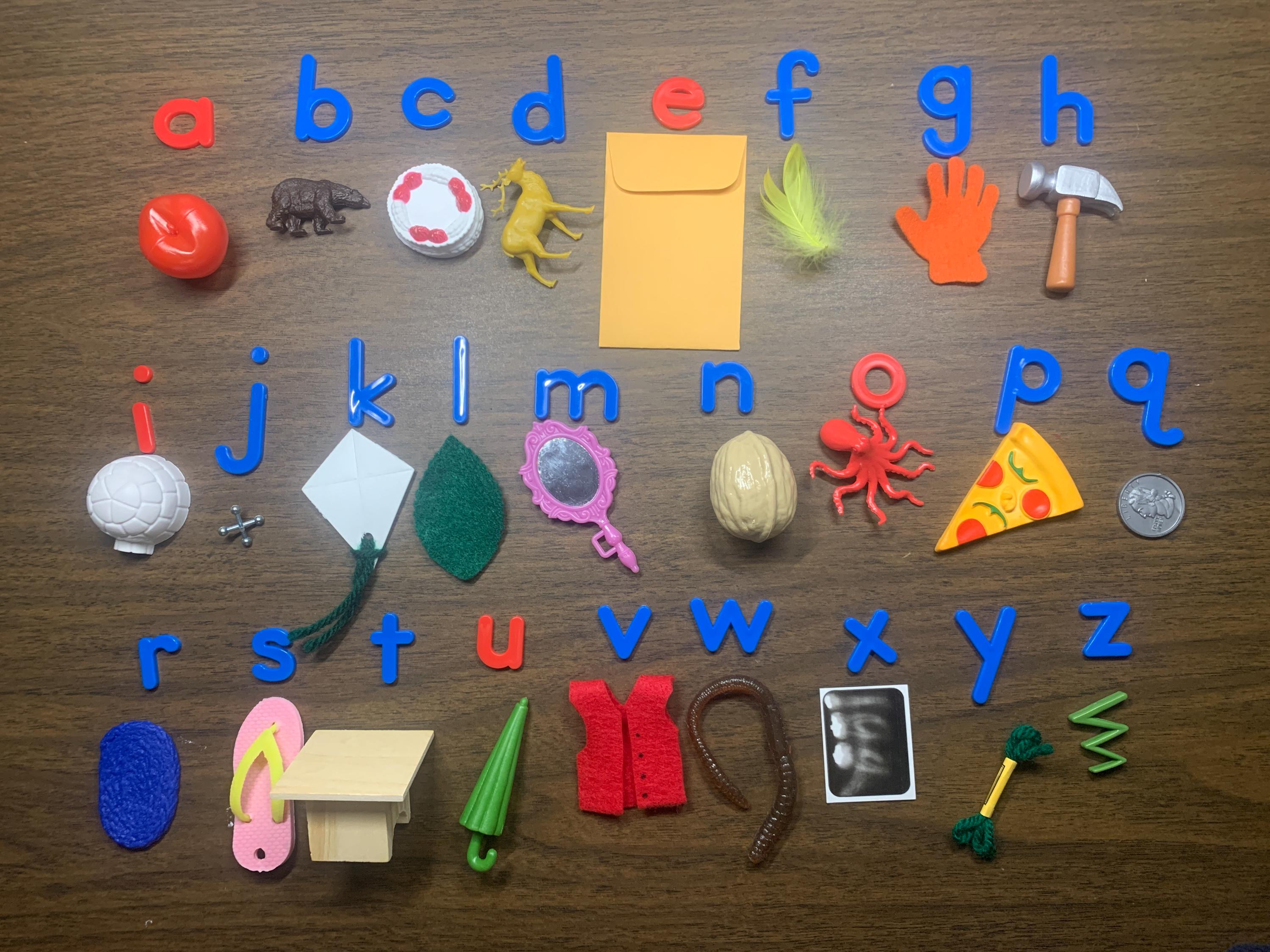 Montessori Objects Beginning Letter Sounds Reading Language Phonics ...