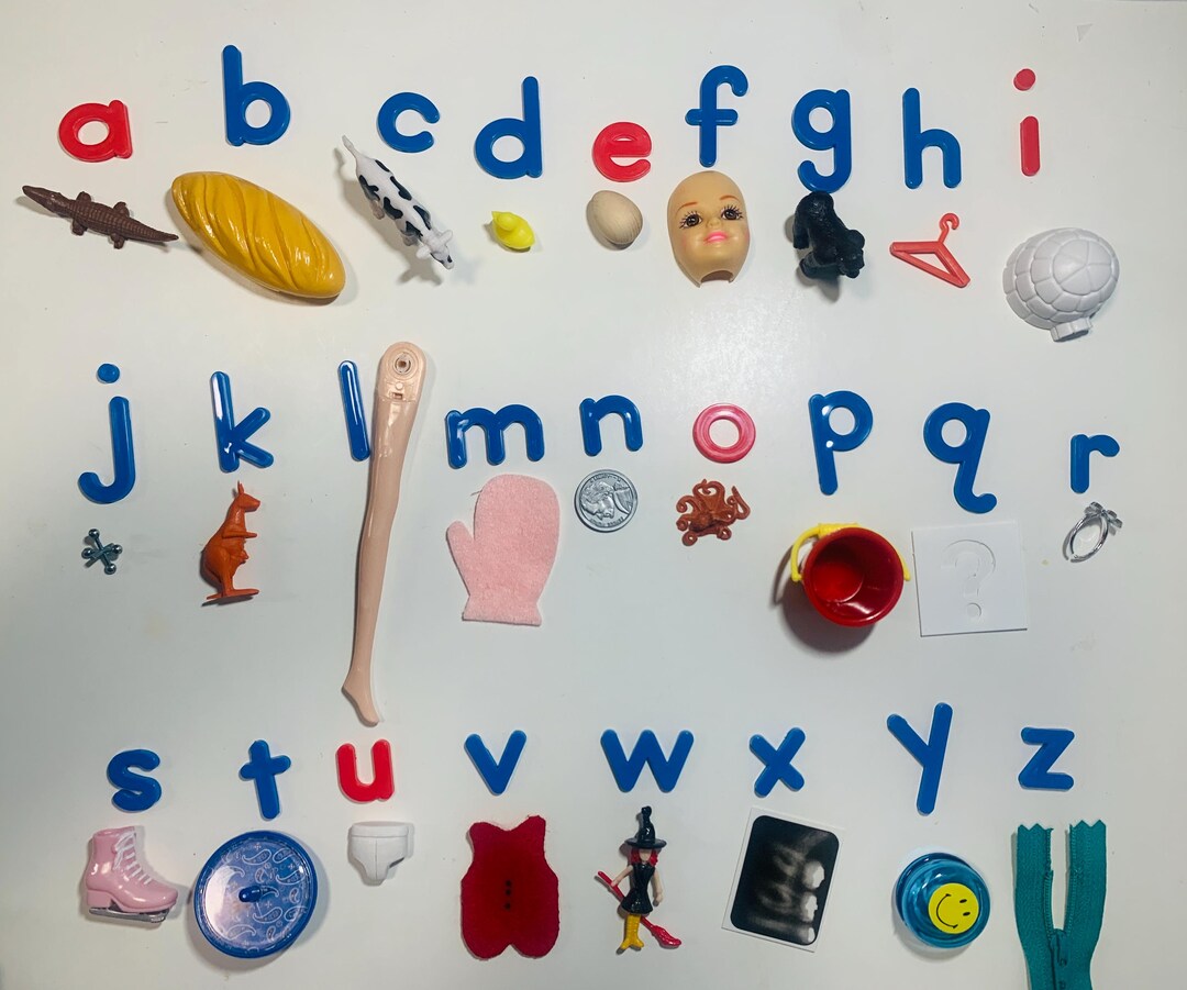 Montessori Objects Beginning Letter Sounds Reading Language Phonics ...