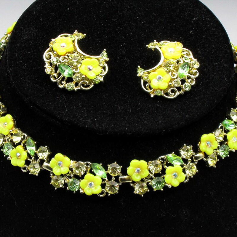 Yellow Rhinestones - Etsy