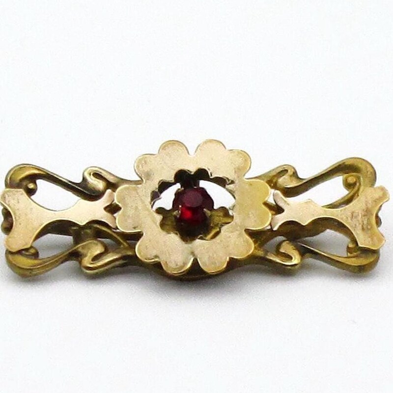 Antique Victorian Bar Pin - Etsy