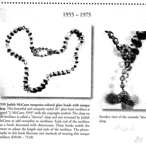 Judith Mccann Shuvon Necklace Set, Wingback Earrings, Blue Foiled Glass ...