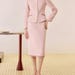 Pink Tweed Skirt and Suit Set: Custom Made Elegant Classic Two Pieces ...