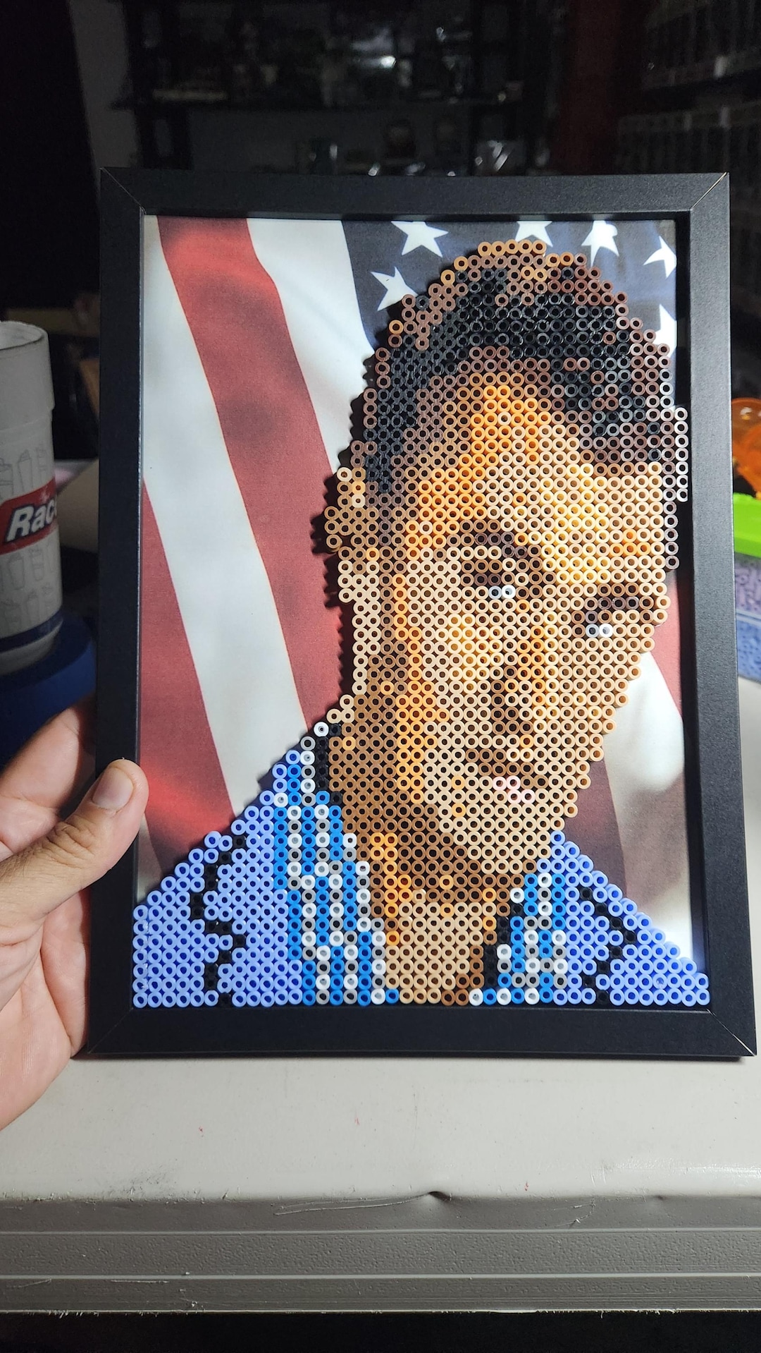 Charlie Kirk Perler Portrait Art - Etsy