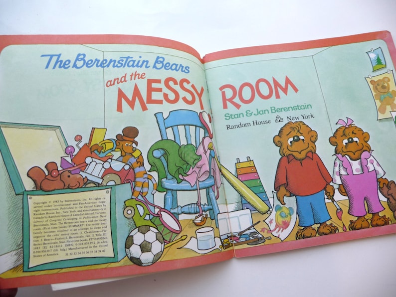 The berenstain bears messy room book - macropasa
