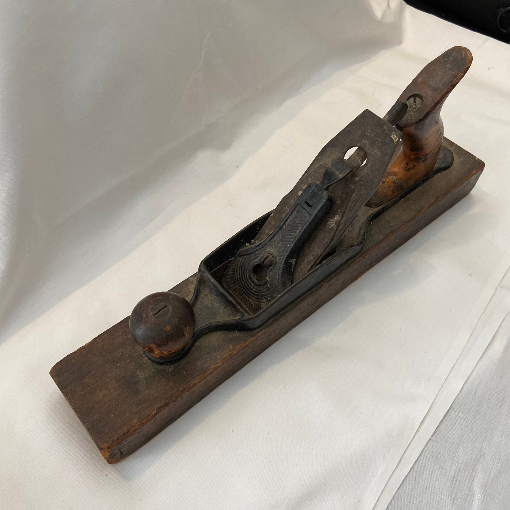 WOOD PLANER Long Vintage Wood Planer Carpentry Tool Collectible ...