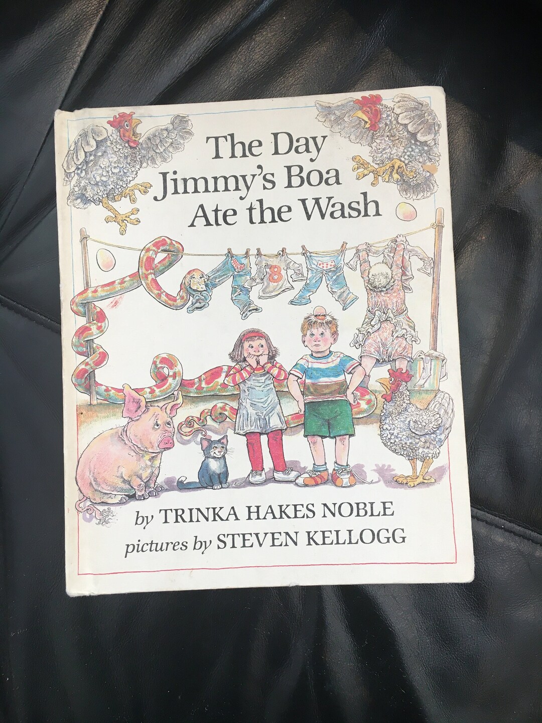 The DAY JIMMY'S BOA Ate the Wash by Trinka Hakes Noble Vintage 1982 ...