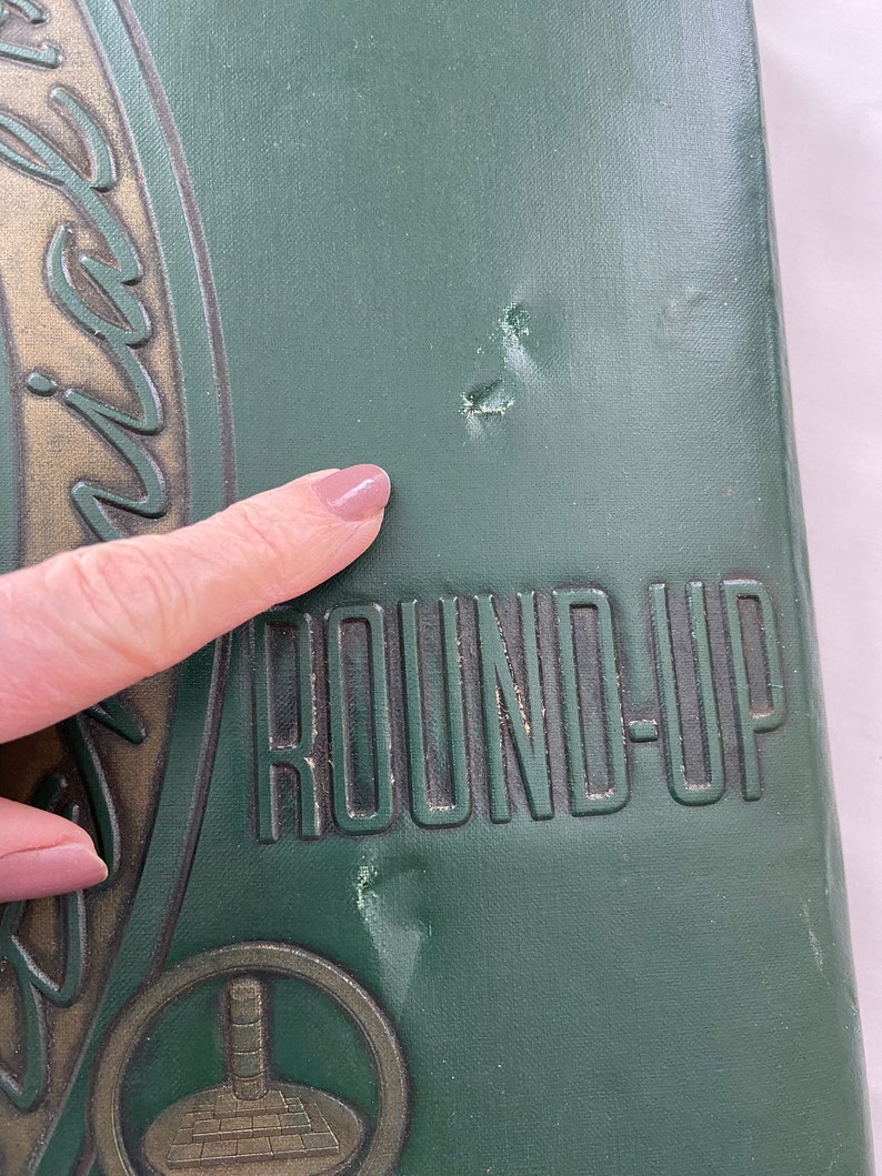 BAYLOR UNIVERSITY 1845 1945 Centennial Round up Yearbook, Collectible ...