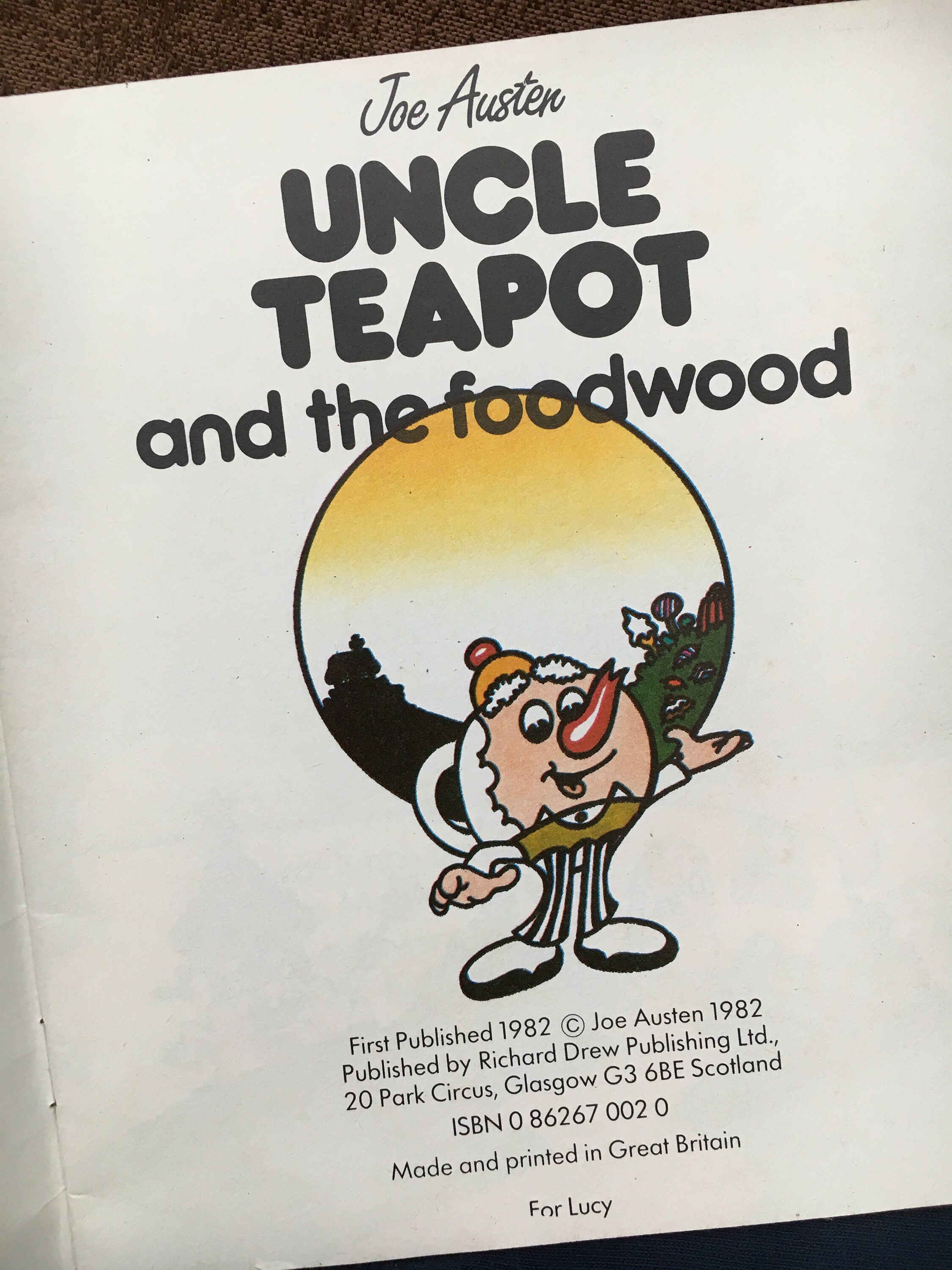 Rare UNCLE TEAPOT and the Foodwood, Joe Austen, the Magic House ...
