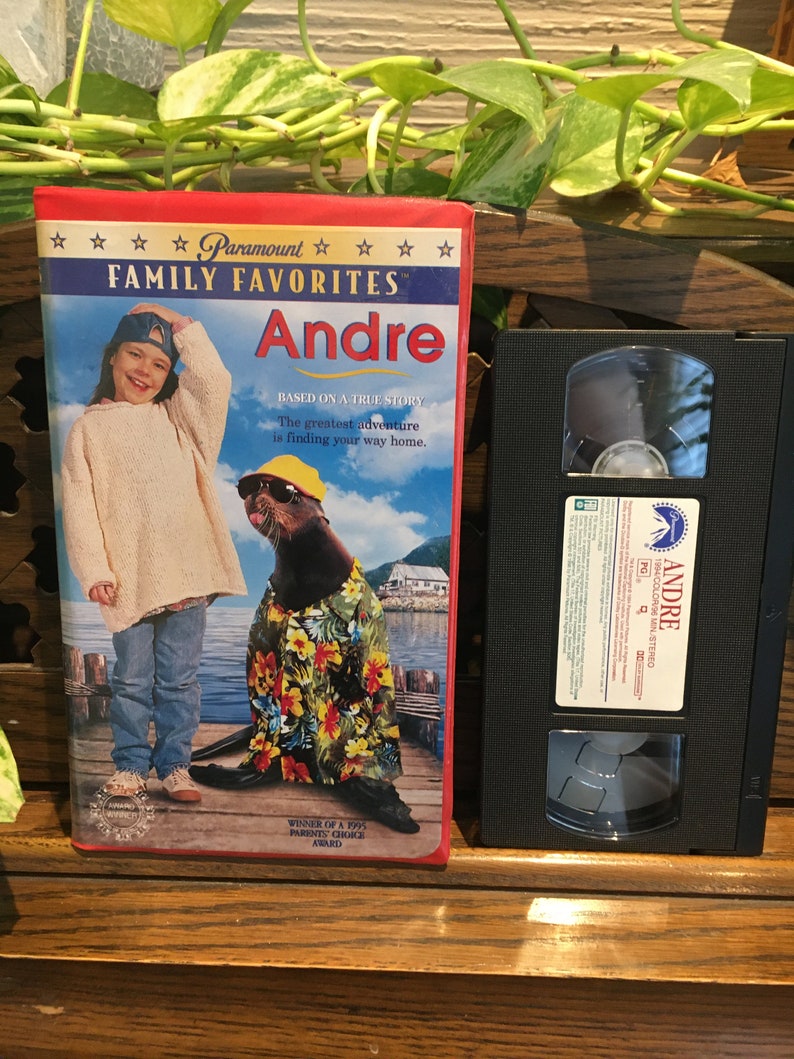 Andre VHS Vintage 1994 Andre the Seal Paramount Based on True Story ...