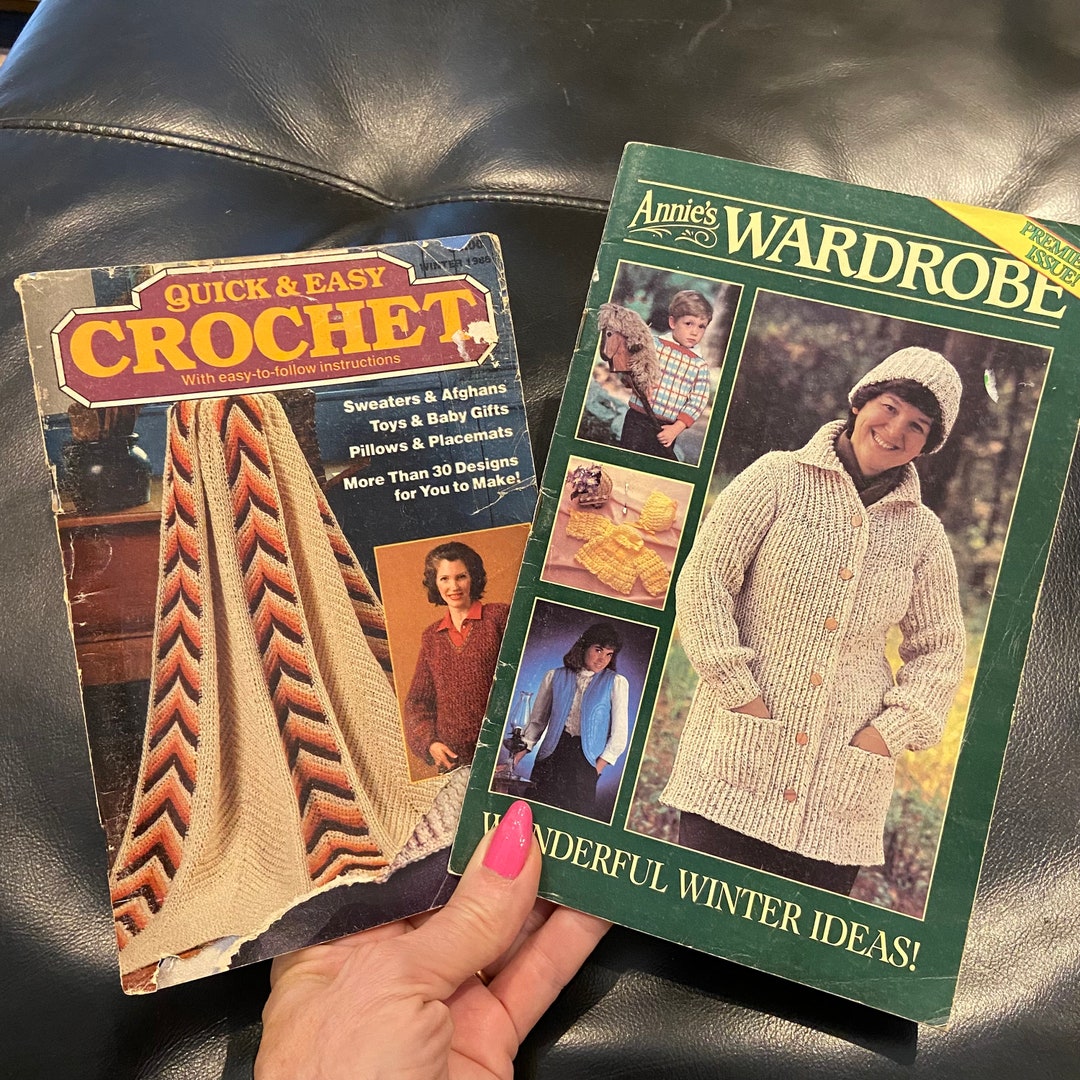 Annies Wardrobe and Quick and Easy Crochet Booklets, Collection ...