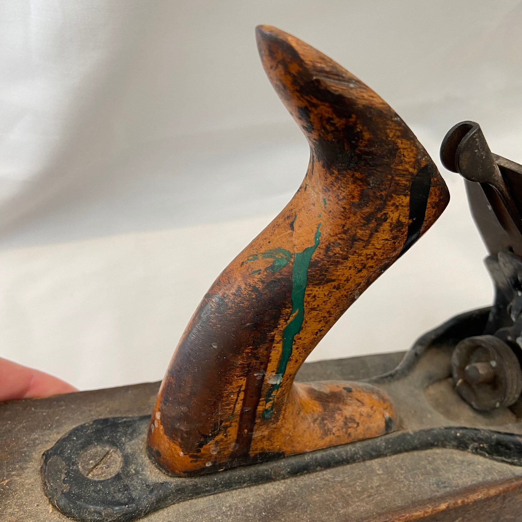 WOOD PLANER Long Vintage Wood Planer Carpentry Tool Collectible ...